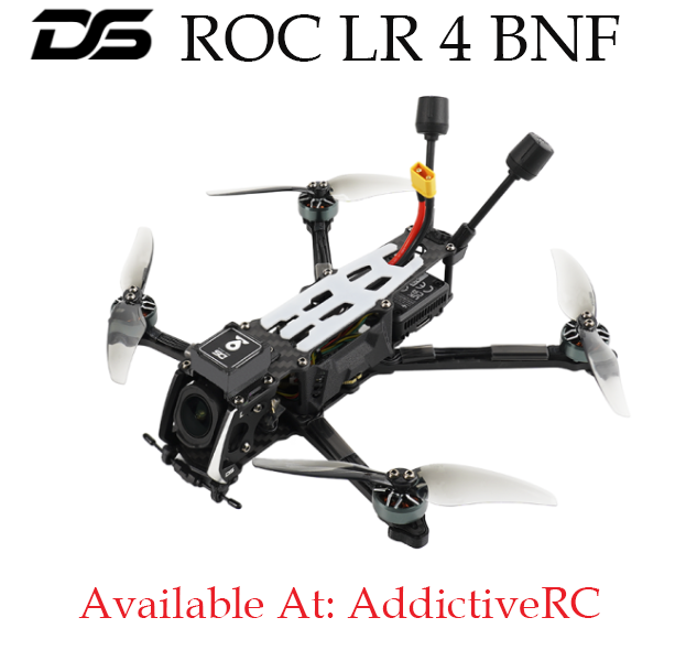 DeepSpace ROC 4 FPV Drone 4 Inch LR FPV Quadcopter W/GPS + TBS Dead Ca ...