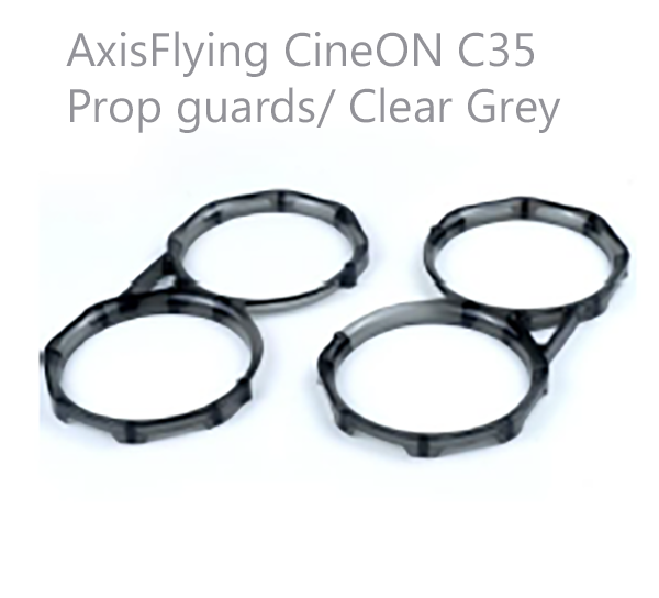 AxisFlying CineON C35 Prop guard set (Clear Grey) – AddictiveRC